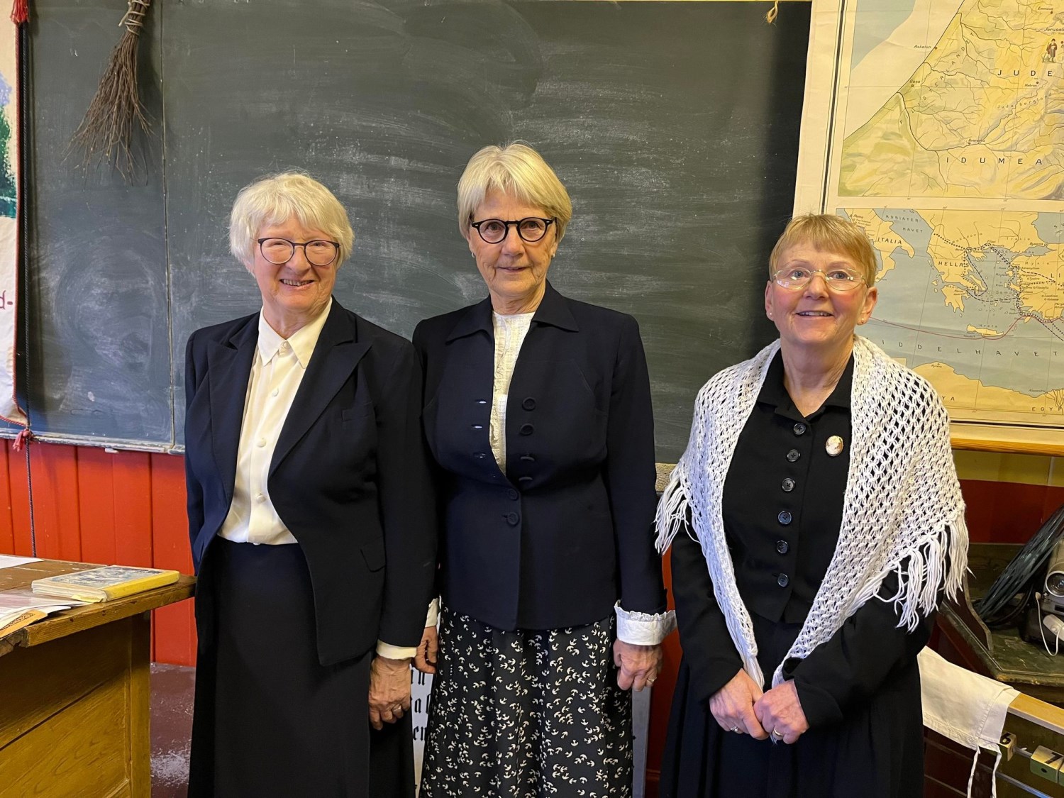 Nygård skole - Undervisning i skolestua